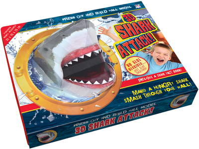 3D Shark Attack!: Make a Hungry Shark Smash Through Your Wall by Nat ...