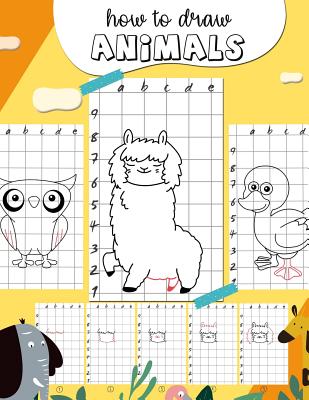 How to Draw Animals: Step by Step to Learn to Draw Animals with Grid ...