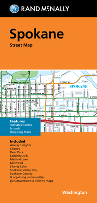 Rand McNally Folded Map: Spokane Street Map by Rand McNally - Alibris